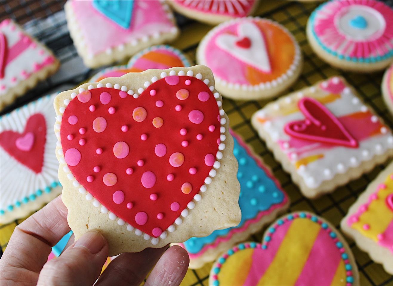 Sorta Fancy Decorated Cookies Valentines Edition Kick And Dinner