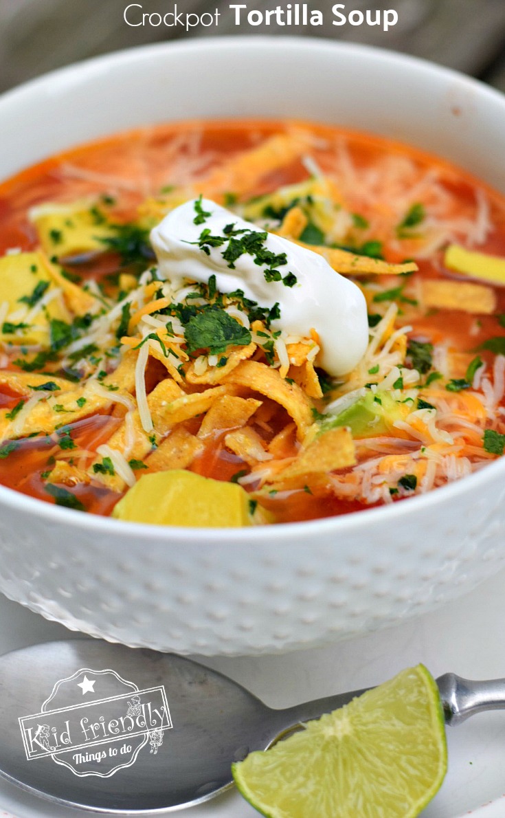 Easy Chicken Tortilla Soup Recipe Easy Chicken Tortilla Soup Recipe