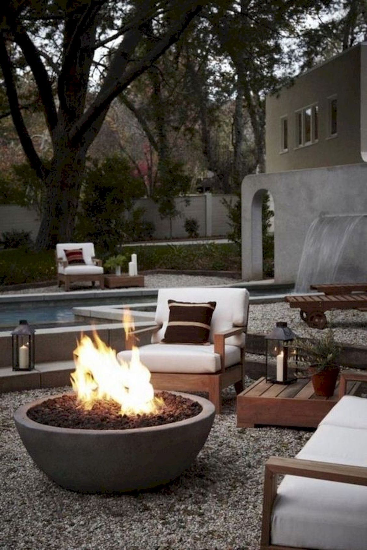 55 Awesome Backyard Fire Pit Ideas For Comfortable Relax 44