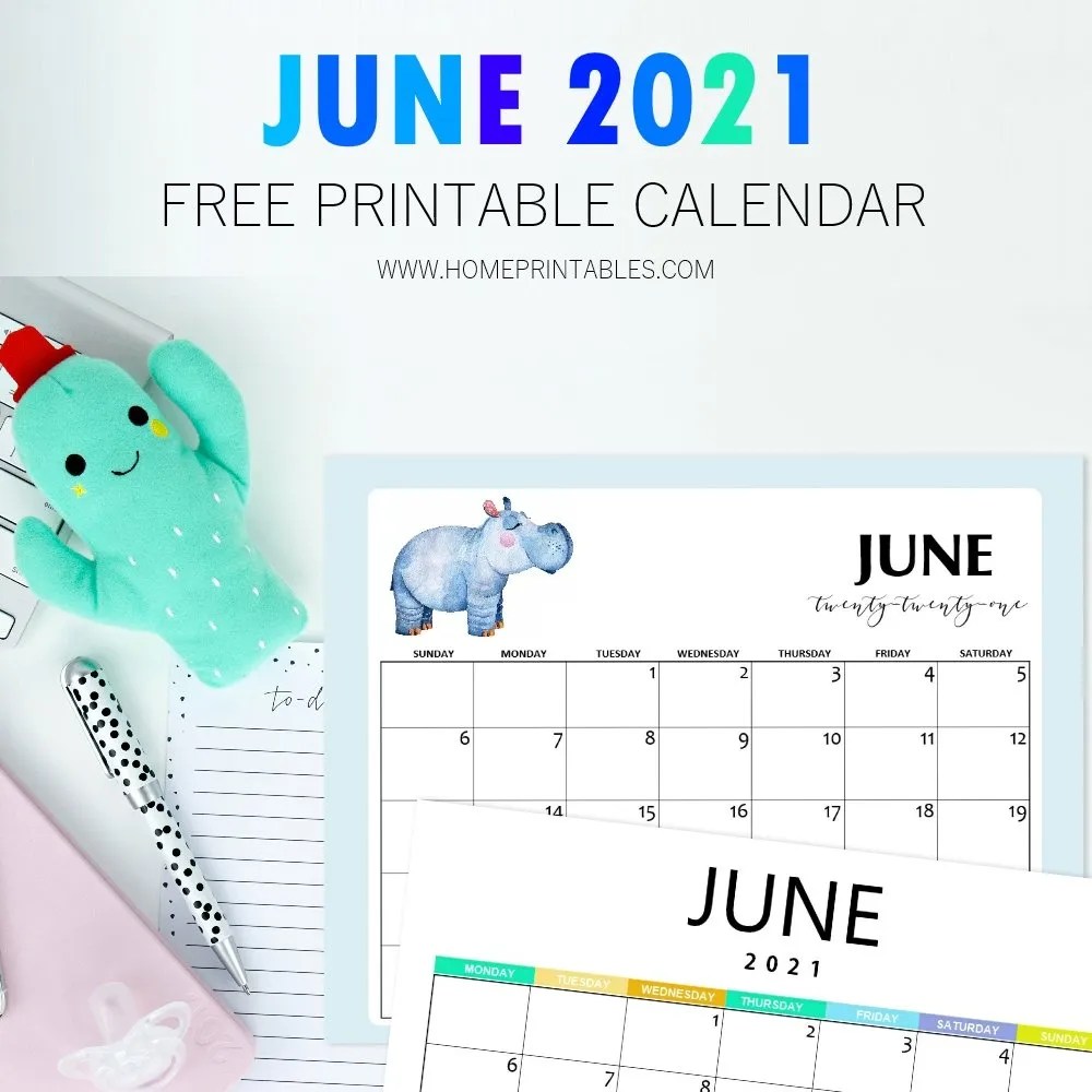 June 2021 Calendar Free Printable Calendar Templates Free Printable