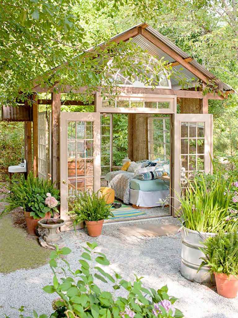 Cool Diy Backyard Studio Shed Remodel Design And Decor Ideas 13