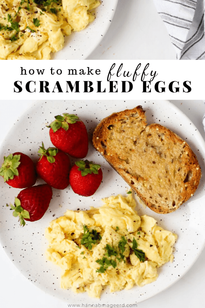 How To Make Fluffy Scrambled Eggs Recipe Hannah Magee Rd