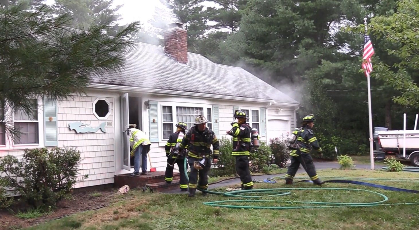 Cotuit Structure Fire Firefighters Save Home After Alert Walker