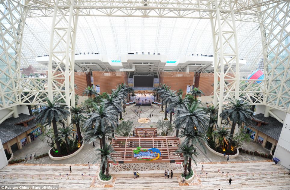 Inside The Worlds Biggest Building — New Century Global Center