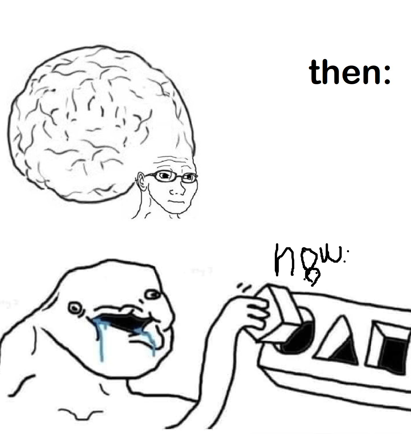 Big Brain Small Brain Meme Imgflip 25 Best Memes About Brain Meme