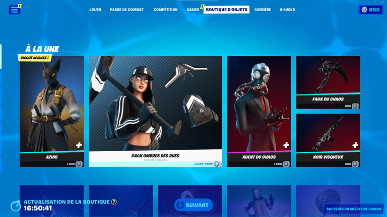 Fortnite Boutique Du Jour 15 Aout 2022 Trendradars Français