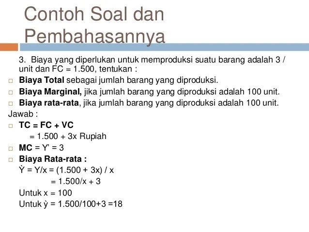 Soal Dan Pembahasan Aplikasi Turunan Fungsi Doc Soal Dan Pembahasan