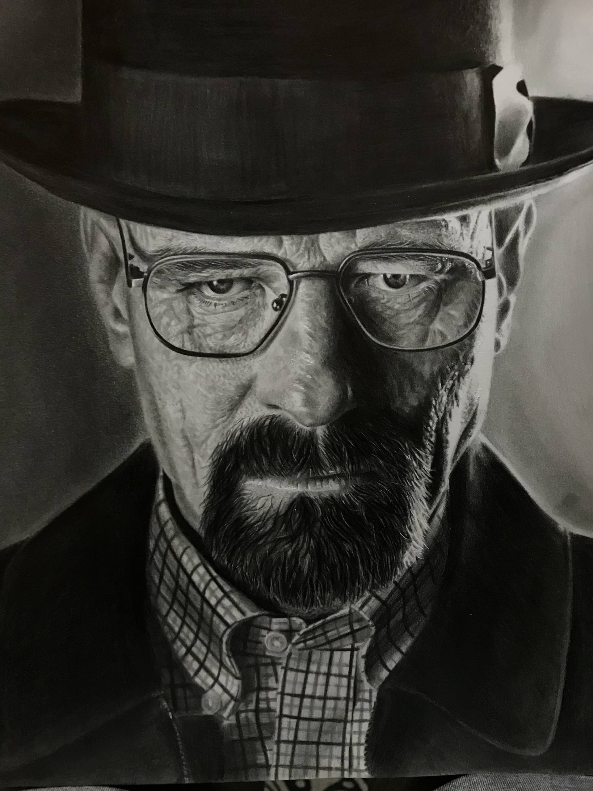 Breaking Bad Heisenberg Sketch Heisenberg Weir09illustration