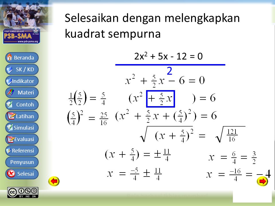 Materi Matematika Kelas X Ujian