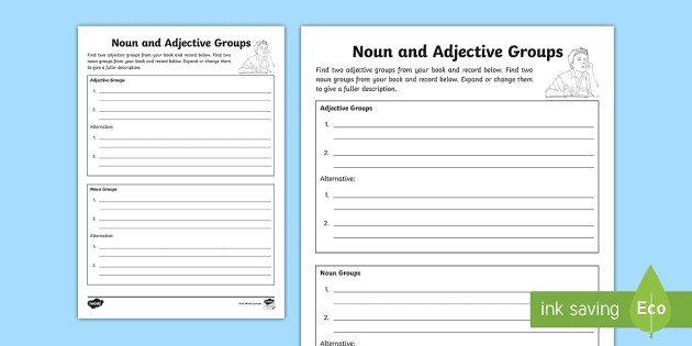 Grade 3 Adjective Phrase Worksheet Adjective Phrases Lesson Plans