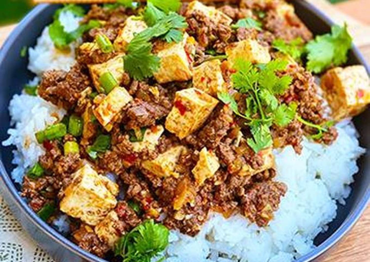 Mapo Tofu With Wagyu Ground Beef Recipe Food One