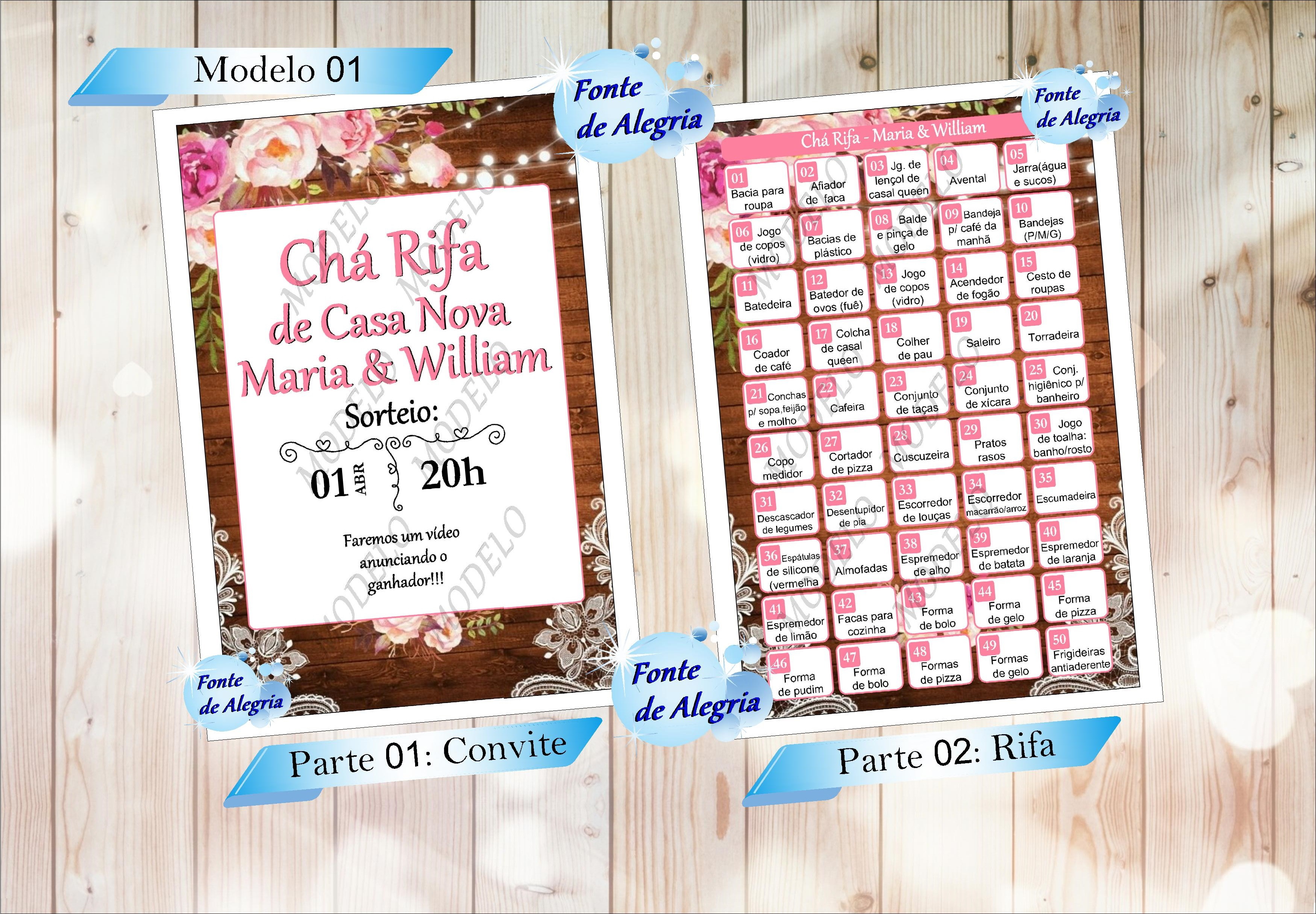 Tipos De Cha Rifa Fazer Convite Online Cha Rifa Cha De Bebe Lampu