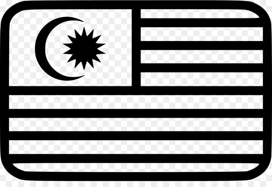 Gambar Bendera Malaysia Hitam Putih Imagesee