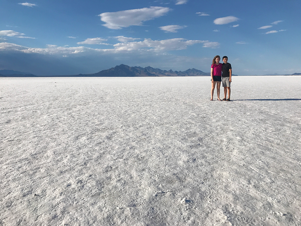 The Bonneville Salt Flats Home To Utahs Measured Mile