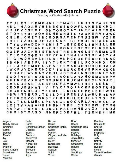 Free Printable Extra Large Print Word Search Printabl