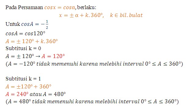 Contoh Soal Dan Jawaban Persamaan Trigonometri Meteor