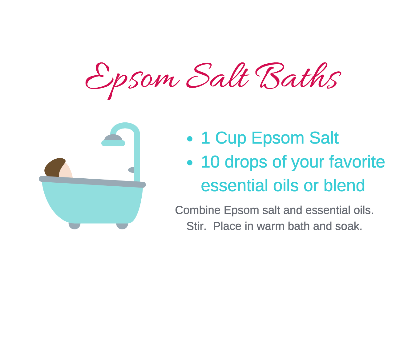 Baths Salts Epsom Salt Baths Jade Balden