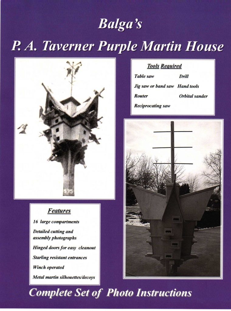 Amish Purple Martin Birdhouse Plans Diy Projects