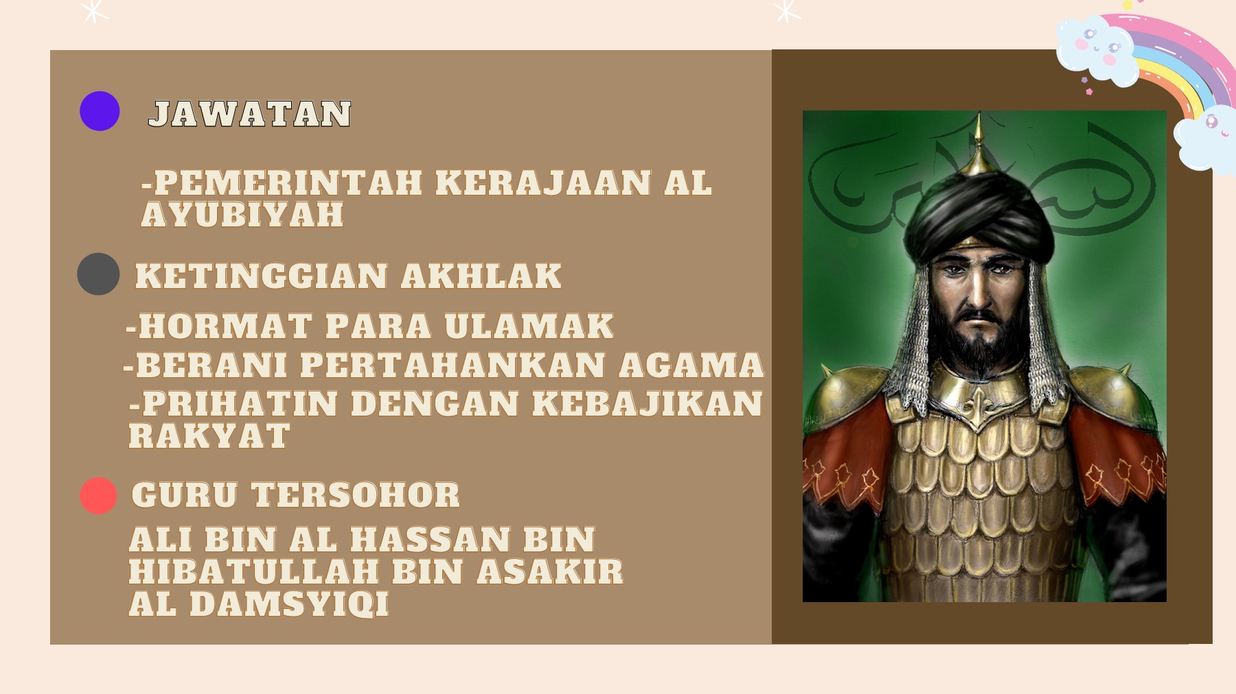 Riwayat Hidup Salahuddin Al Ayyubi Tingkatan 5 Bab 2 Pendahuluan