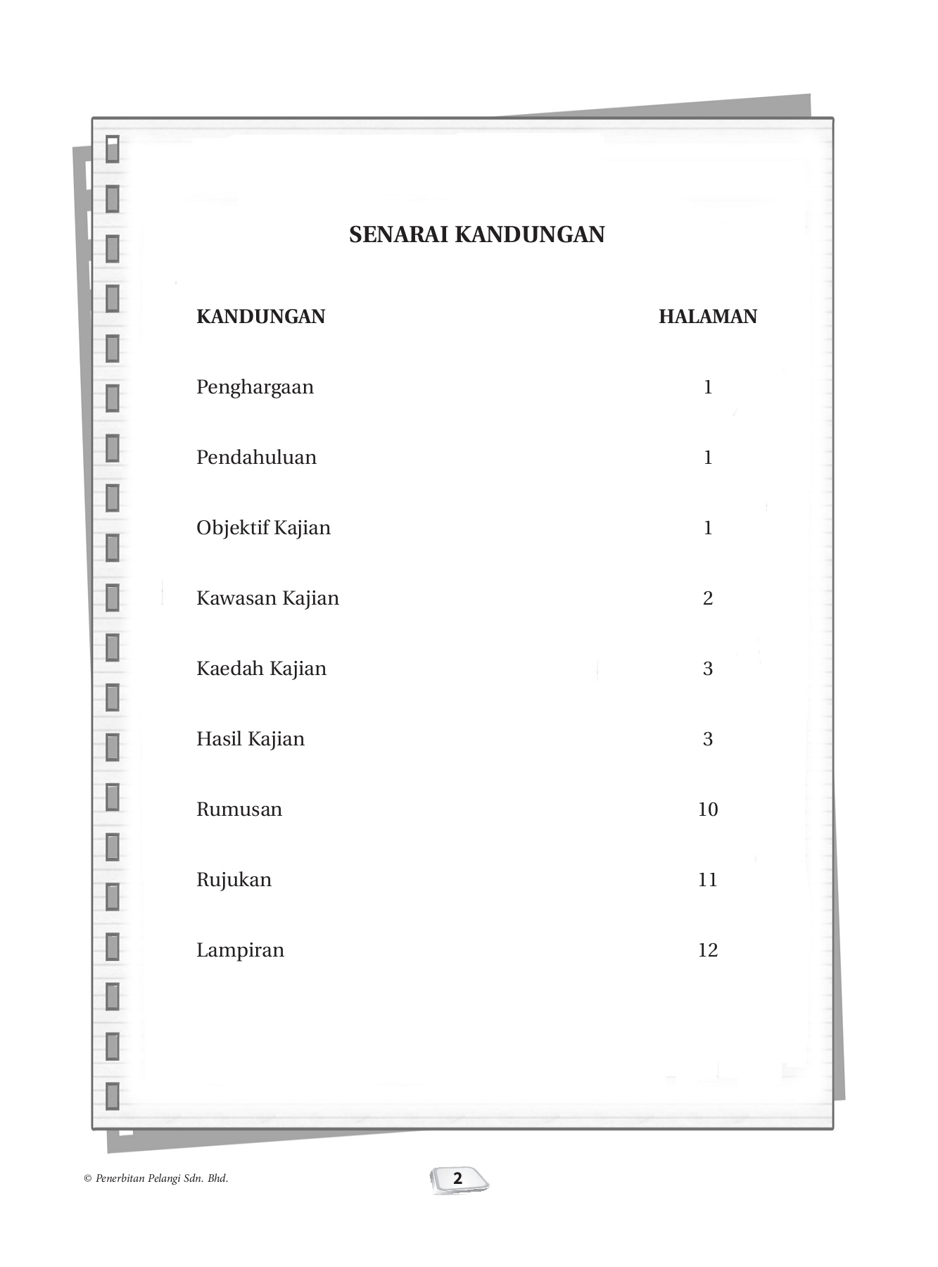 Contoh Penghargaan Kerja Kursus Geografi Tingkatan 3