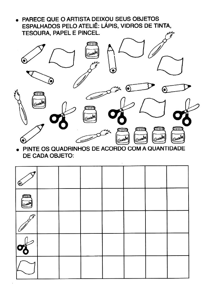 18 Atividades Com Tinta Guache Para Imprimir E Colorir Online Cursos