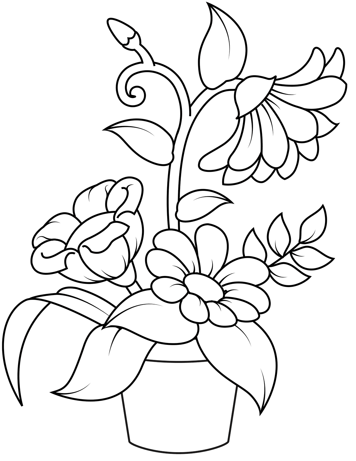 40 Desenhos De Plantas Para Colorir E Imprimir Online Cursos Gratuitos