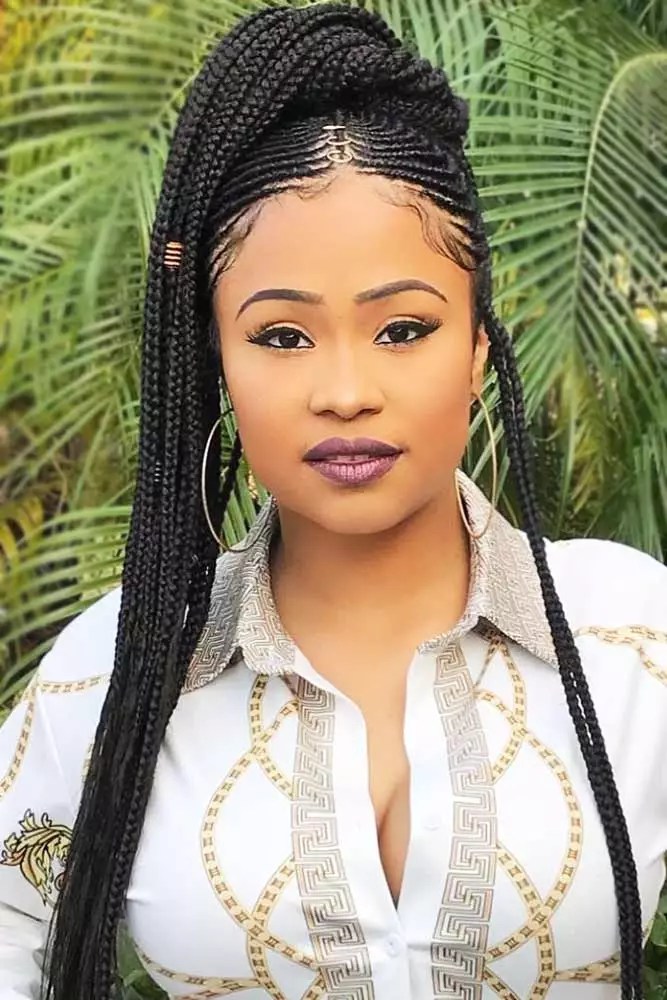 Fulani Braids Straight Up Hairstyles 2020 South Africa 21 Cute Fulani