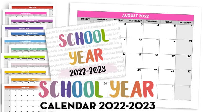 2022 2023 School Year Calendar