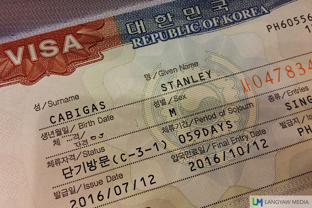 How To Apply For A South Korean Tourist Visa In Manila And Cebu • Langyaw