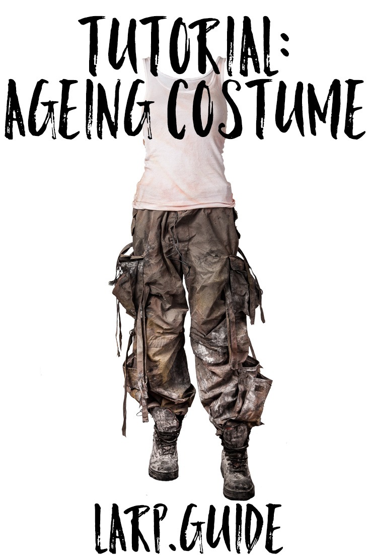 Distressing Costume For Post Apocalyptic Larp Larpguidelarpguide