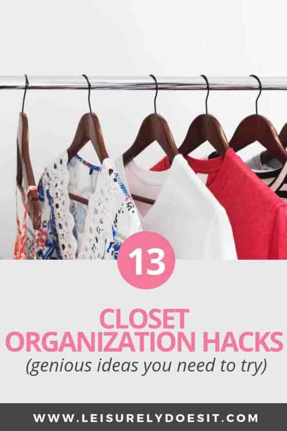 13 Brilliant Closet Organization Hacks You Need To Try