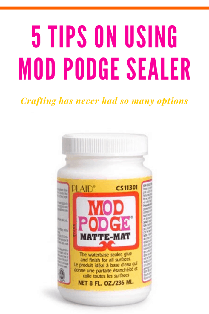 5 Tips On Using Mod Podge Sealer • Mommys Memo