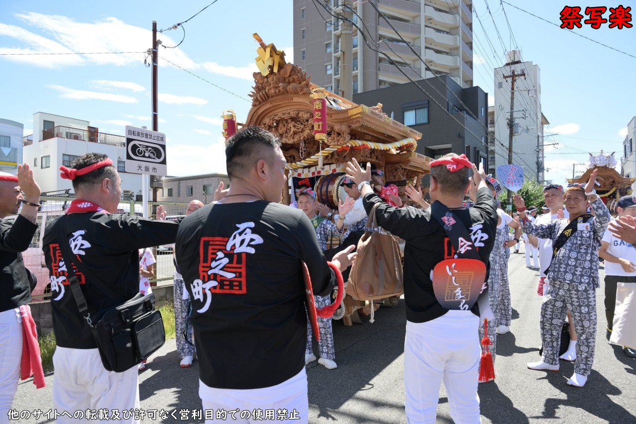 令和5年7月16日 城東鴫野だんじり夏祭り（午前曳行編） 祭写楽