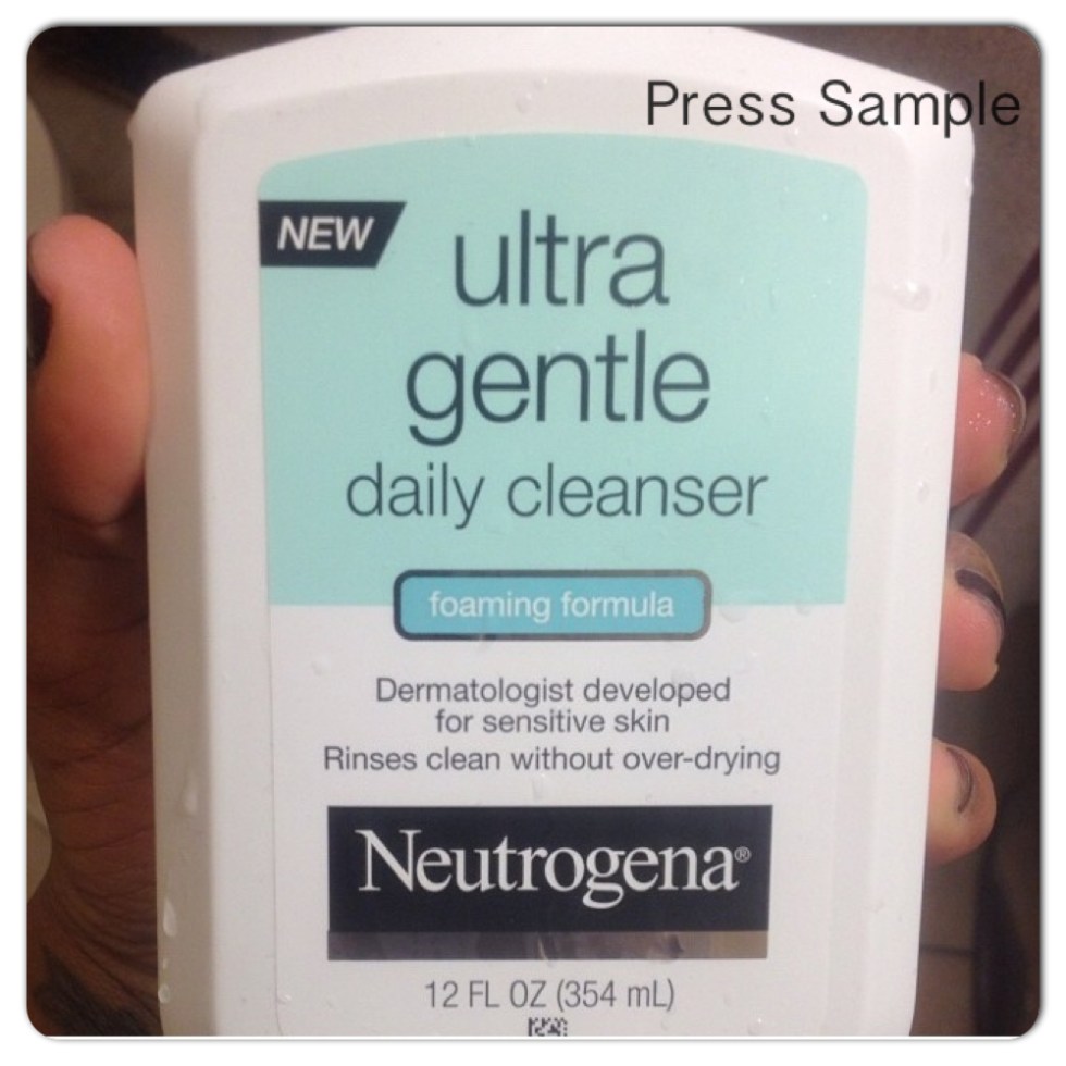 Review Neutrogena Ultra Gentle Daily Cleanser Foaming Formula