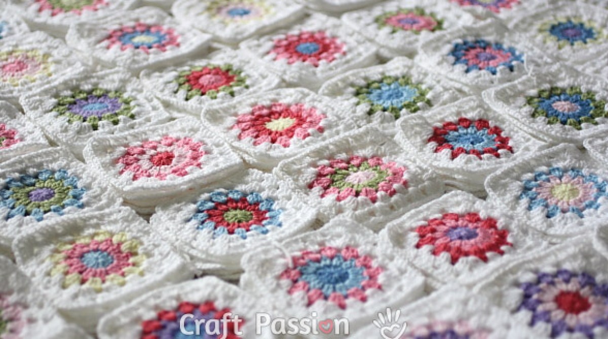 Crochet Tip Scrap Yarn Granny Square Color Combination Guide Make