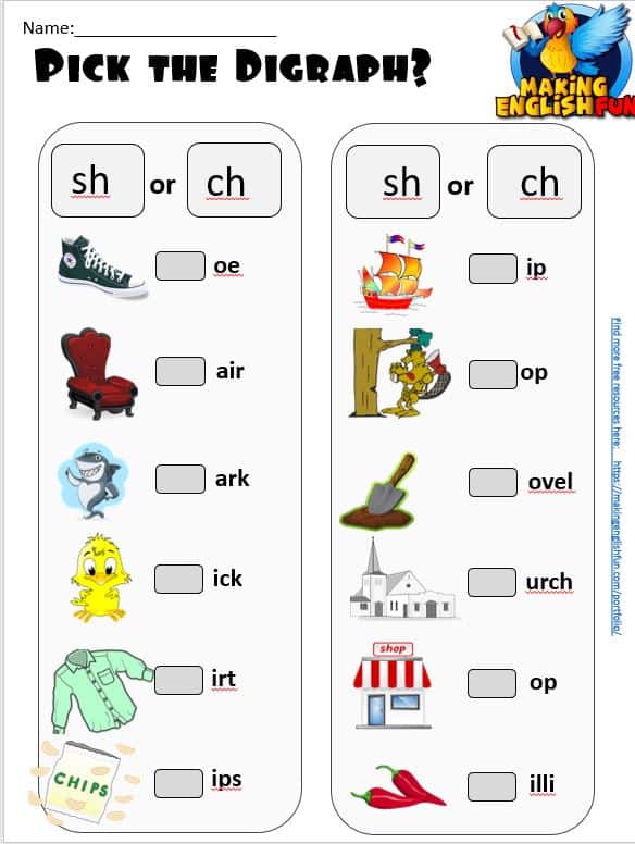 30 Consonant Digraphs Worksheets Worksheets Decoomo