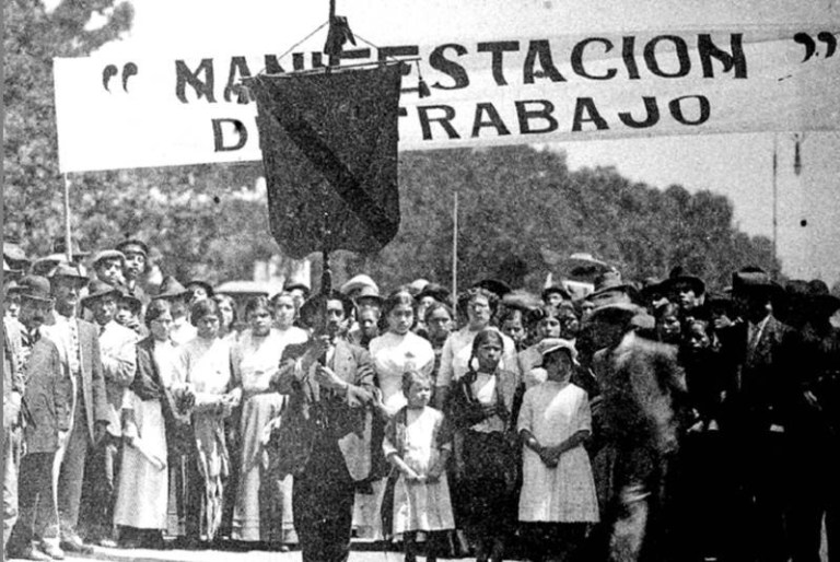 1913 La Primera Conmemoración Del 1 De Mayo En México