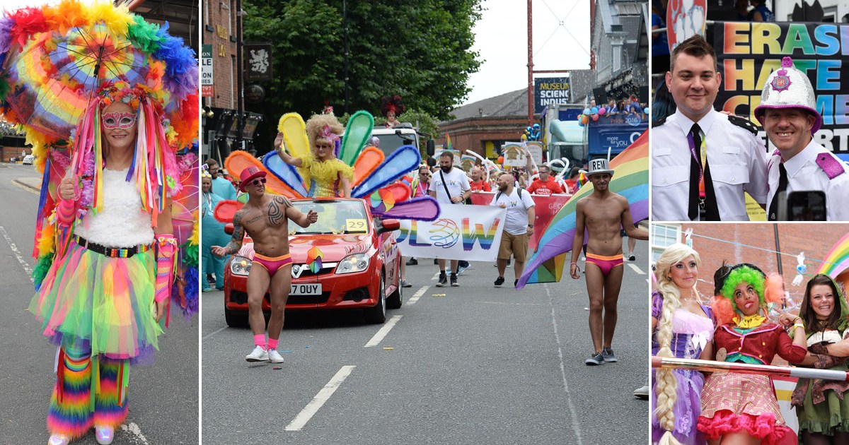 In Pictures Thousands Proud To Take Part In Manchester Pride Metro News