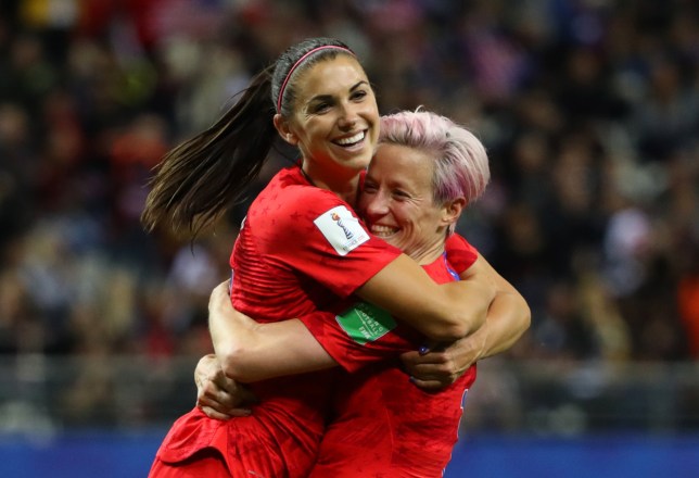 Alex Morgan And Usa Slammed For Embarrassing Celebrations After 13 0