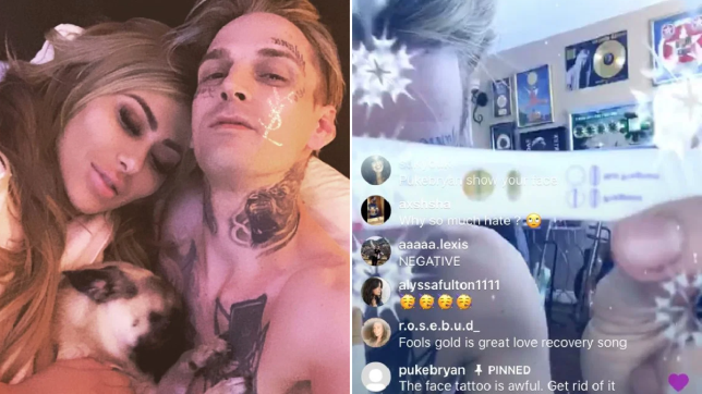 Aaron Carter Announces Girlfriend Melanie Martin Is Pregnant Metro News