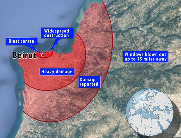 Beirut Explosion Witnesses Describe How Blast Destroyed Their Homes