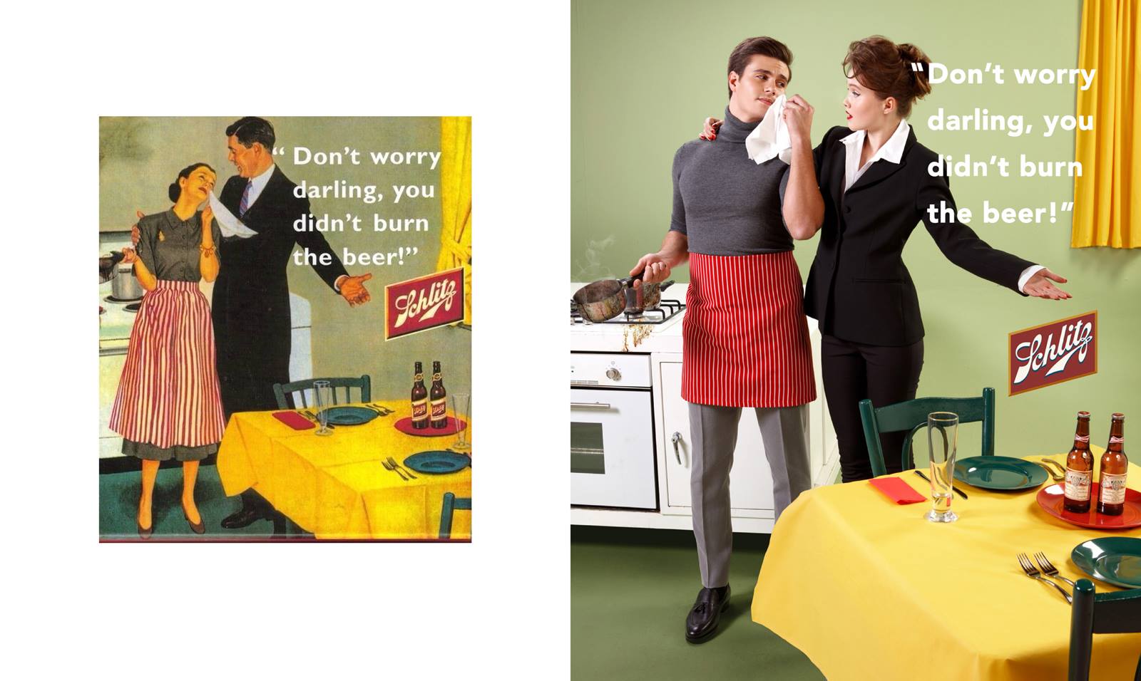 Sexist Midcentury Ads Re Created Flipping Gender Roles Boing Boing