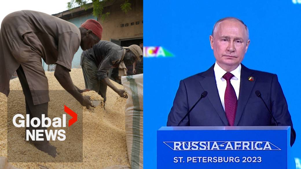 Putin Promises Food Security For Africa After Black Sea Grain Deal