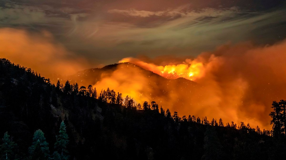 Where Major Wildfires Are Burning In California Nbc Los Angeles