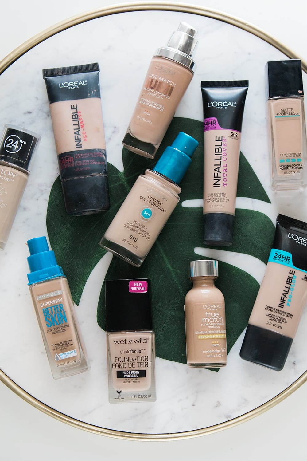 Top 10 Drugstore Foundations Youll Want To Buy Meg O On The Go