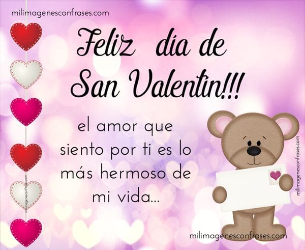 20 Diseños De Imágenes Con Frases De San Valentín Día De Los Enamorados