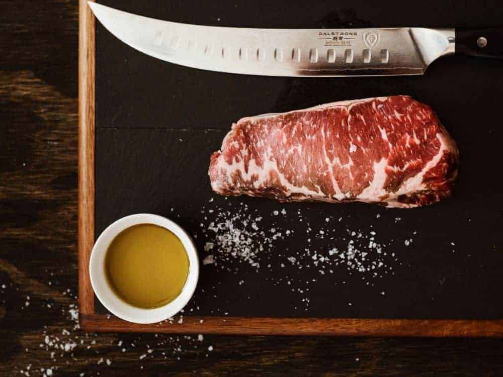 14 Oz Dry Aged New York Strip Minos Prime Steaks