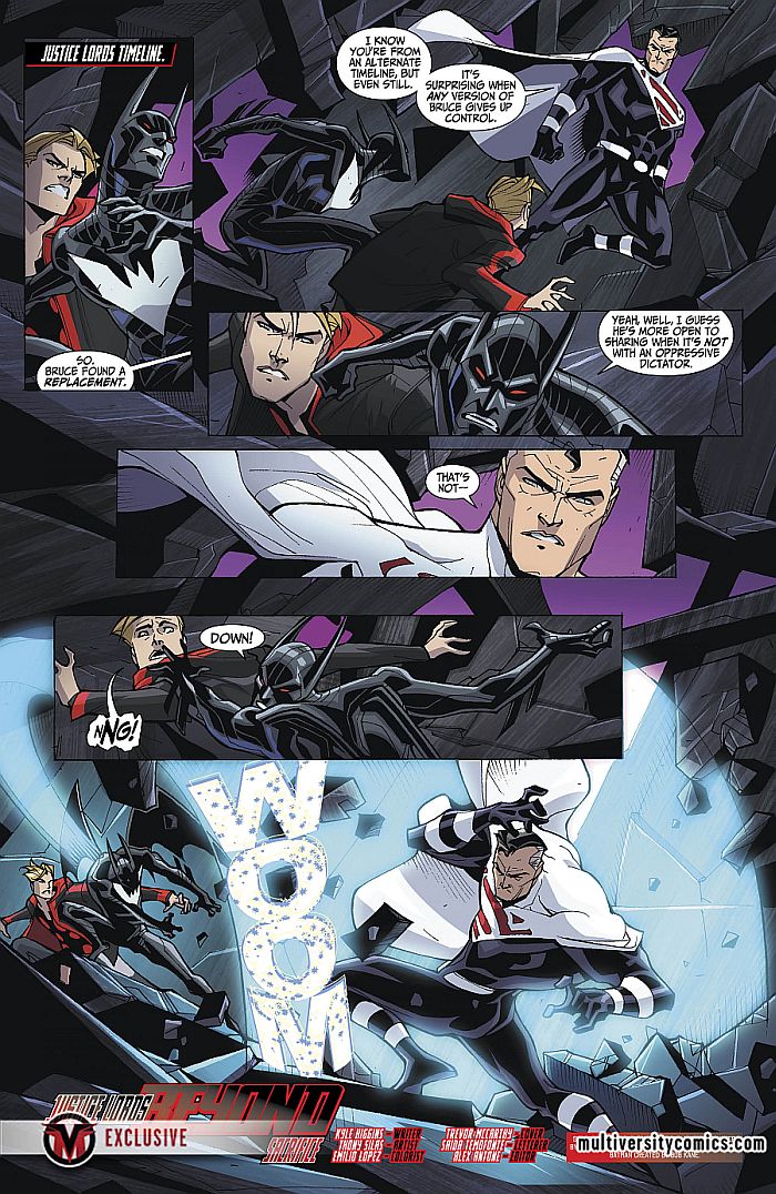 Exclusive Lord Superman Comes Gunning For Terry In “batman Beyond