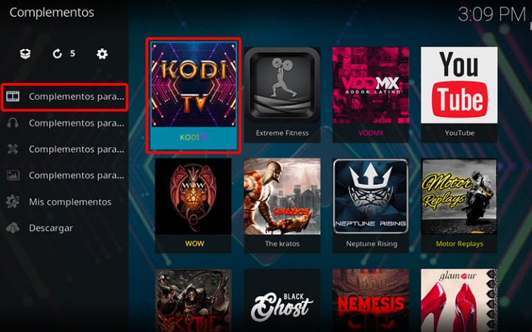 Cómo Instalar Addon Kodi Tv En Kodi Canales De Tv Mundo Kodi