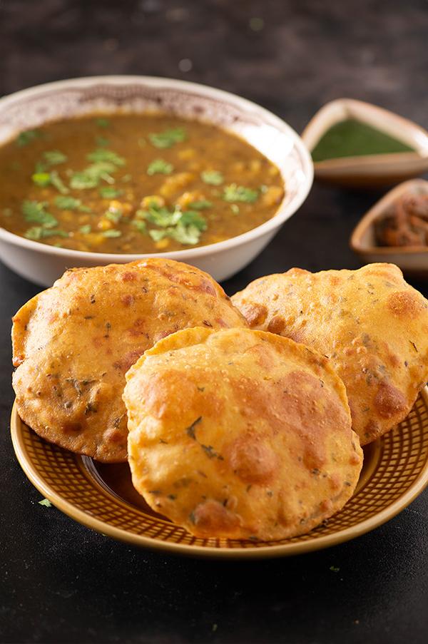 Crispy Dal Methi Masala Poori Recipe My Tasty Curry